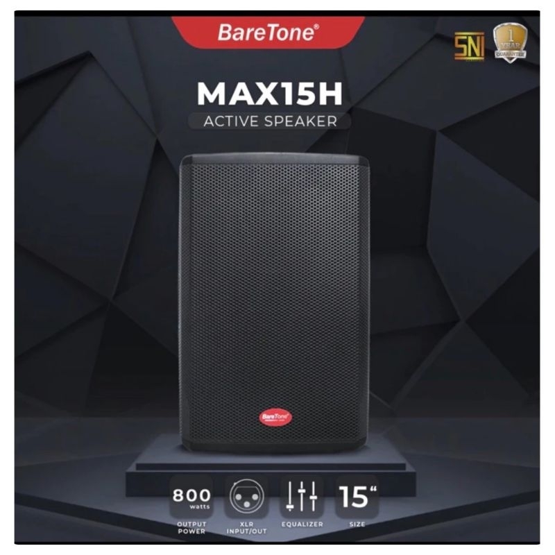 Jual Speaker Baretone 15inch MAX15H 800Watt 1 set Baretone MAX 15H ...