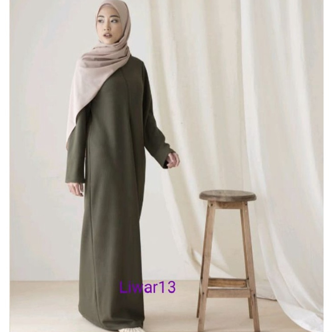Jual pakean Baju Gamis Abaya Turki syari basic polos simpel jumbo dress ...