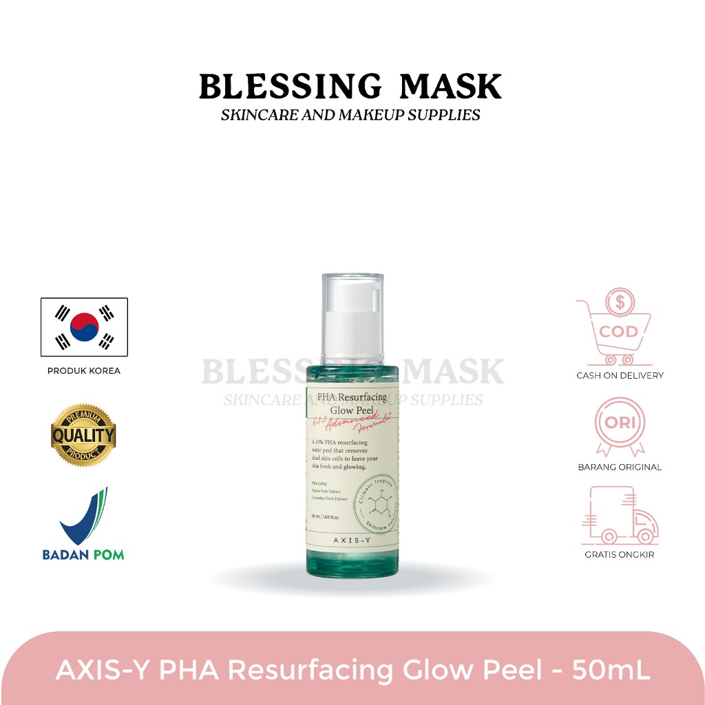 Jual AXIS-Y PHA Resurfacing Glow Peel - 50mL| axisy peeling wajah ...
