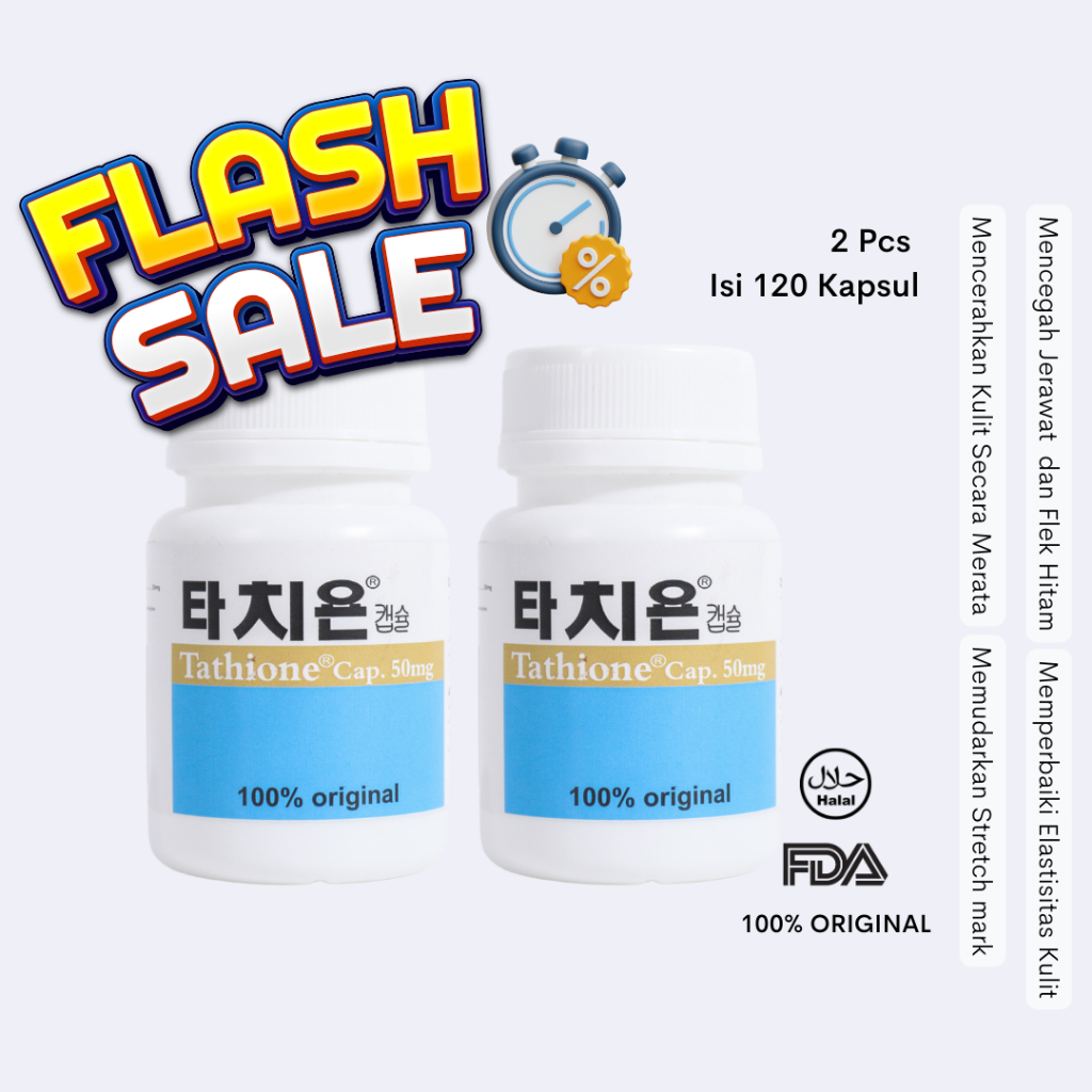 Jual Tathione 120 Kapsul 2 Botol | Shopee Indonesia