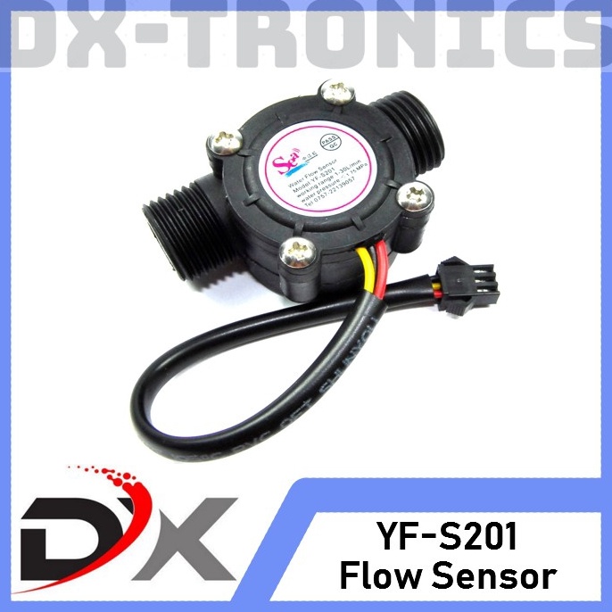 Jual 11.11 MALL Flow Meter 1/2" Sensor Aliran YF-S201 Water Flow YF ...