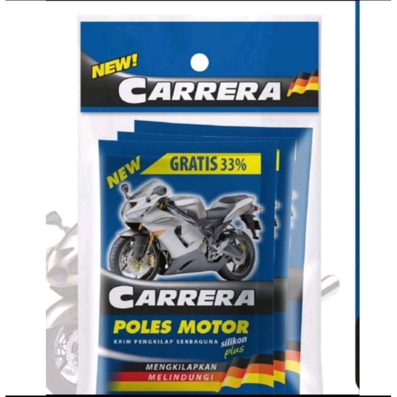 Jual Carrera Poles Motor Serbaguna 20 gr sachet merupakan pengkilap ...
