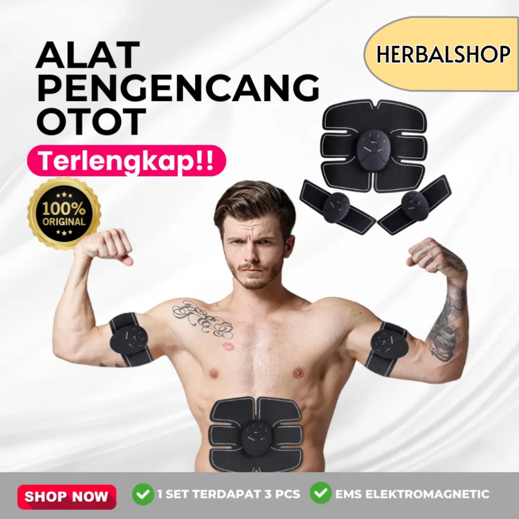 Jual EMS Smart Fitness 3 in 1 Pembentuk Otot Perut Sixpack training ...