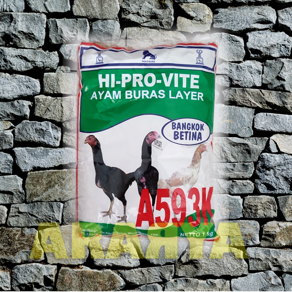 Jual Pur Pakan Ayam A593K Hi Pro Vite 1 Kg Pur Ayam Bangkok Betina ...
