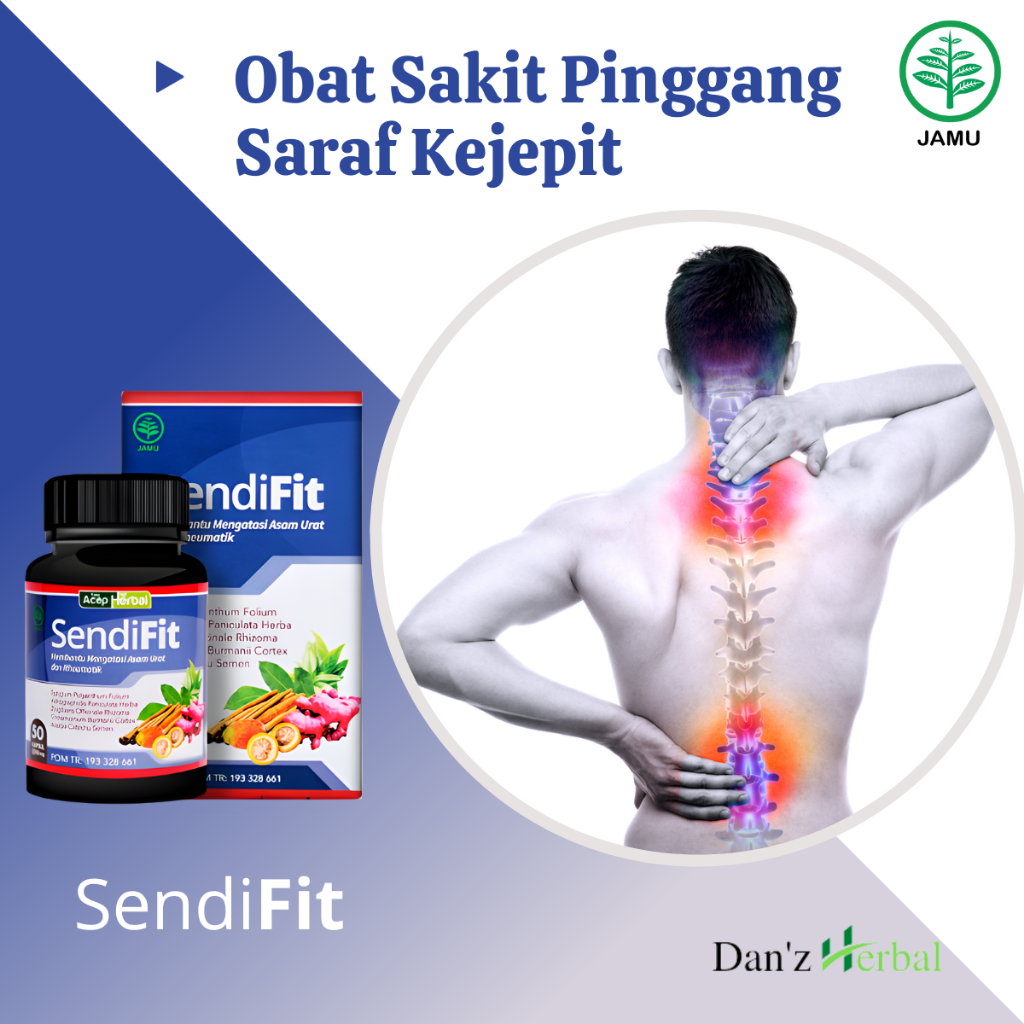 Jual Obat Sakit Pinggang Saraf Kejepit Pinggang dan Kaki Sakit Tulang ...