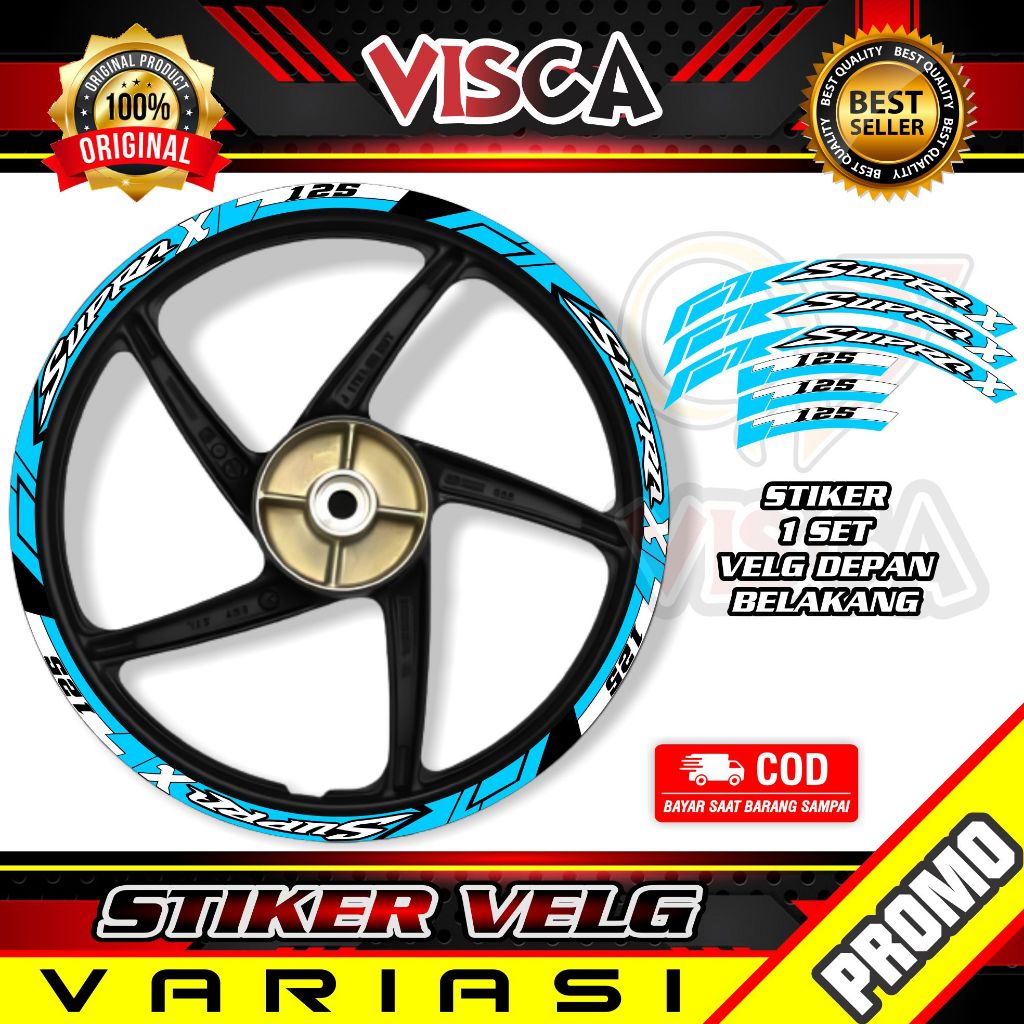 Jual Stiker Velg - Sticker Velk - Stiker Cutting Velg - Stiker Velk ...
