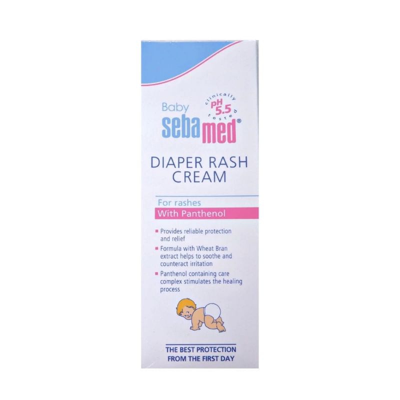 Jual SEBAMED BABY DIAPERS RASH CREAM 100 ML | Shopee Indonesia