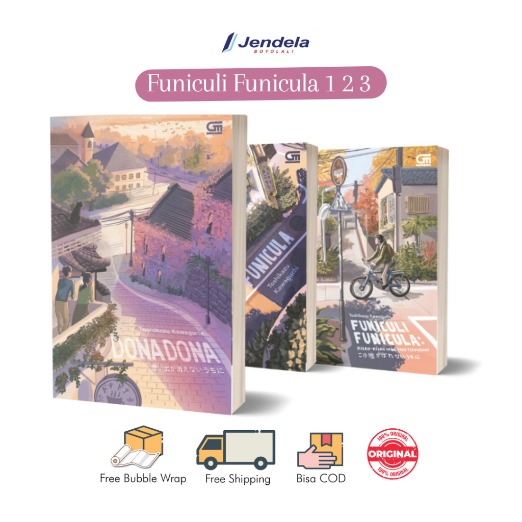 Jual Funiculi Funicula 1 2 3 -- Toshikazu Kawaguchi | Shopee Indonesia