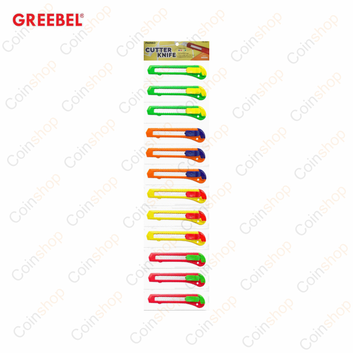 Jual Greebel Parko PK-501 Pisau Cutter Besar Per Pcs | Shopee Indonesia