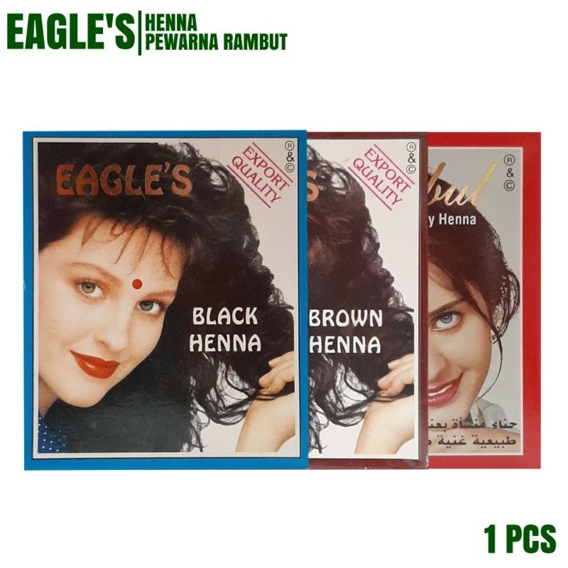 Jual Henna Semir Rambut / Pewarna Rambut 10gr All Varian BPOM (SATUAN ...