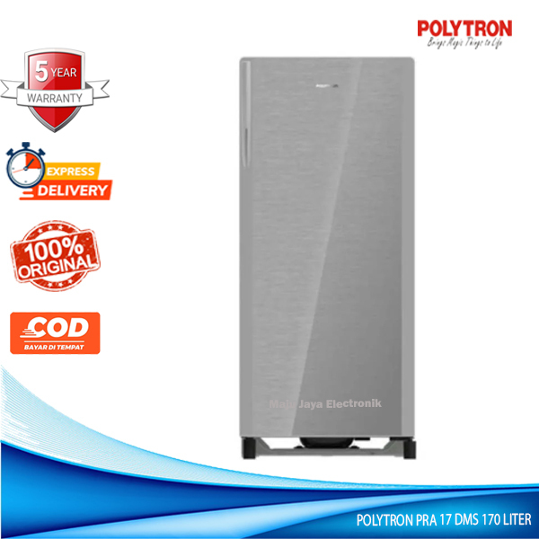 Jual Kulkas 1 Pintu POLYTRON PRA 17 DMS GAGANG BELEZA 170 Liter Pintu ...