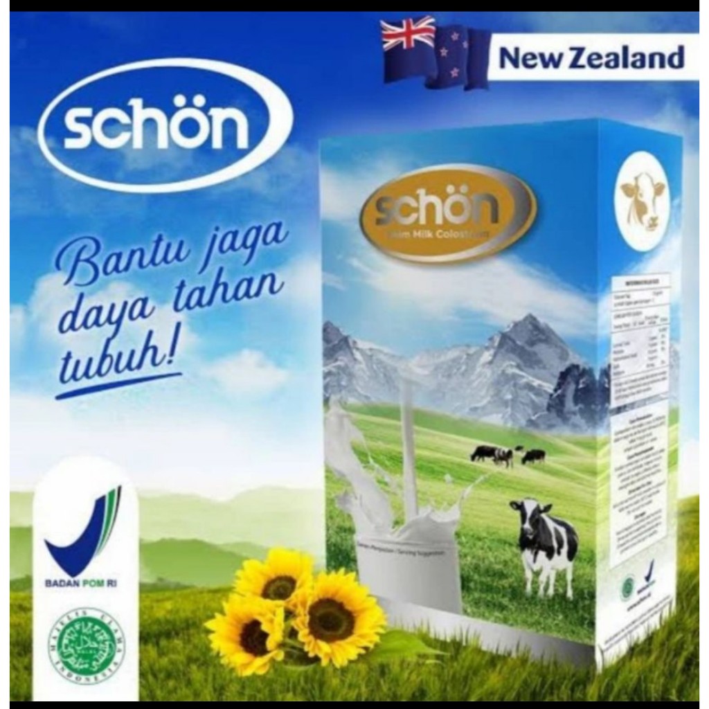 Jual SCHON SUSU KOLUSTRUM ISI 30 SACHET COLUSTRUM SKIM MILK POWDER ...