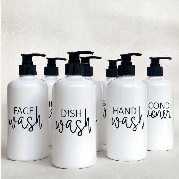 Jual Botol PREMIUM Refill Isi Ulang Dapur Kamar Mandi Aesthetic ...