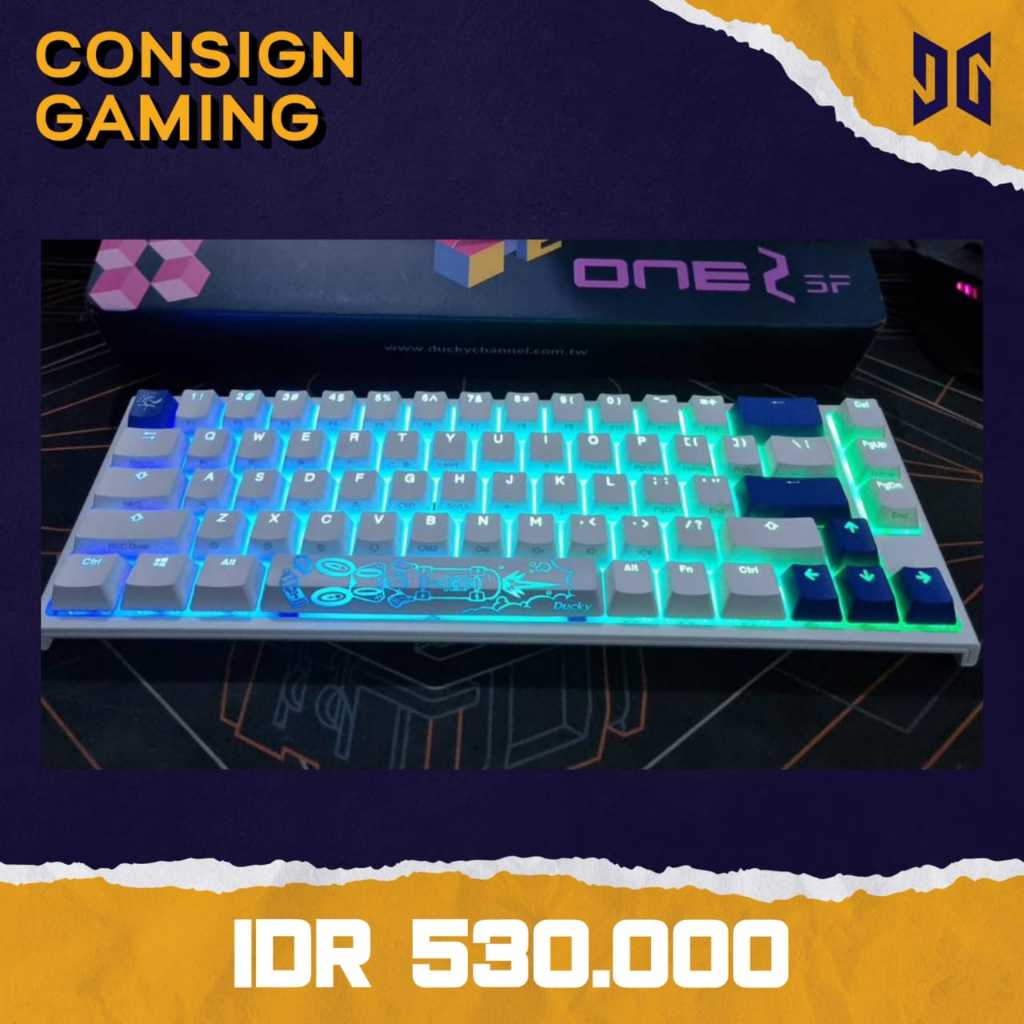 Jual DUCKY ONE 2 SF - CHERRY MX SILVER SPEED SWITCH ( CODE : MU418 ...