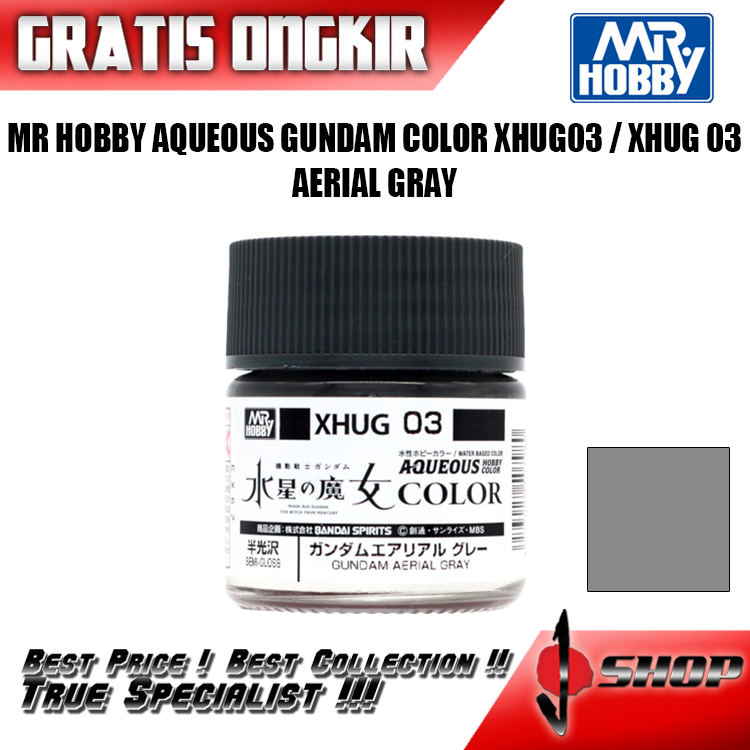 Jual MR HOBBY AQUEOUS GUNDAM COLOR XHUG03 / XHUG 03 AERIAL GRAY | Shopee Indonesia