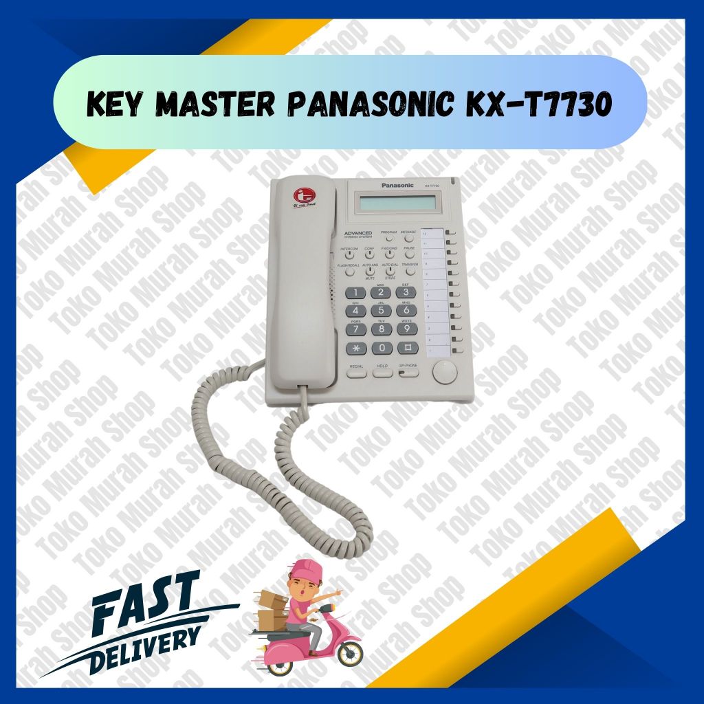 Jual Telephone Key Panasonic KX-T7730 - Putih | Shopee Indonesia