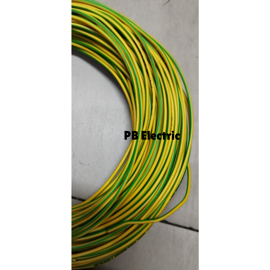 Jual Kabel NYA 4mm Supreme / Kabel NYA 4 mm Merk Supreme / Kabel Grounding (Per-Meter) | Shopee ...