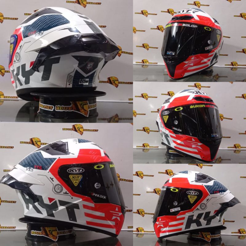 Jual HELM FULL FACE KYT TT-COURSE FUSELAGE MAT RED ORIGINAL HELM/PAKET GANTENG | Shopee Indonesia