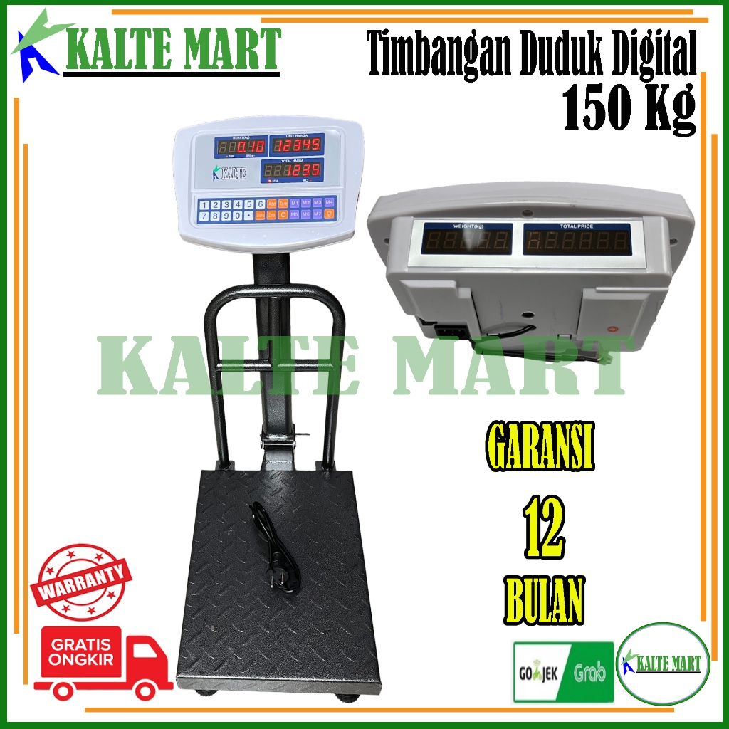 Jual Timbangan Duduk Digital 150kg Timbangan digital 150kg Timbangan Barang, Timbangan industri ...