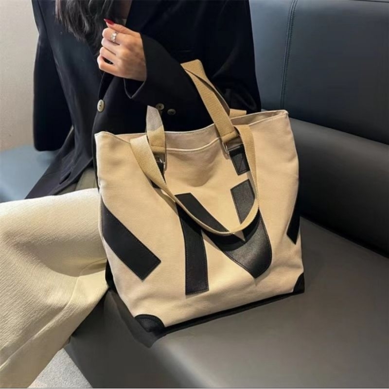 Jual Korean 'N Trending Tote Bag / Canvas Tote Bag / Tas Fashion Korea ...