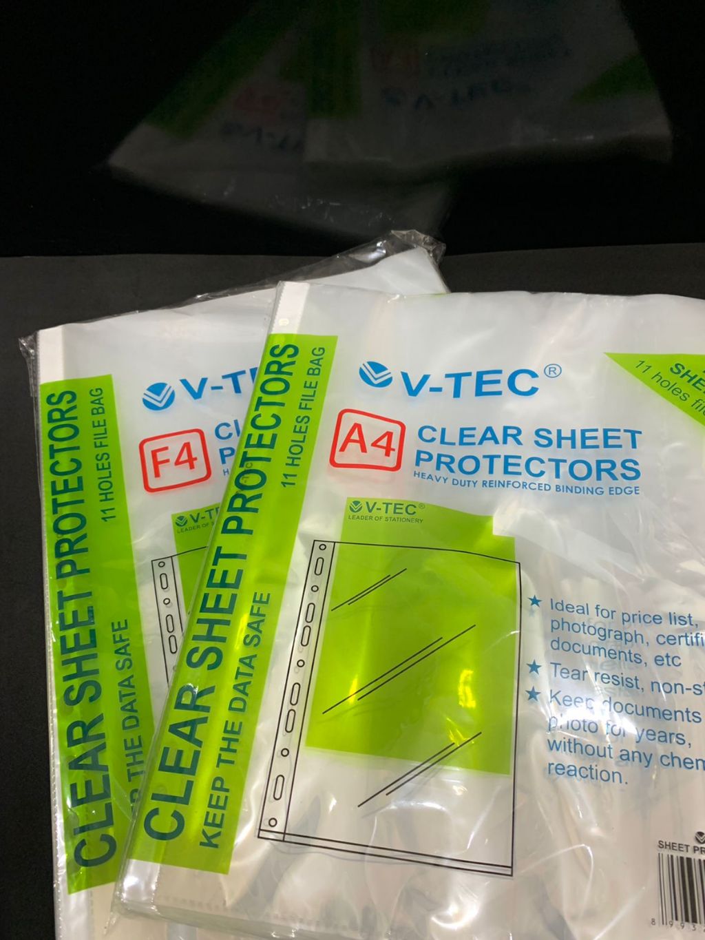Jual Sheet Protector F4 Vtec A4 Vtec 1 PACK ISI 100PCS | Shopee Indonesia