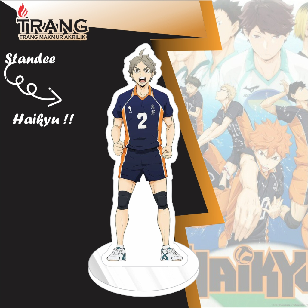 Jual Standee Figure Akrilik Haikyuu / Standing Action figure Acrylic ...