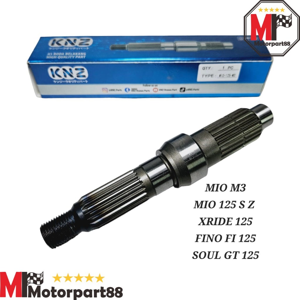 Jual AS RODA MATIC BELAKANG MIO M3 125 XRIDE 125 FINO 125 SOUT GT 125 ...