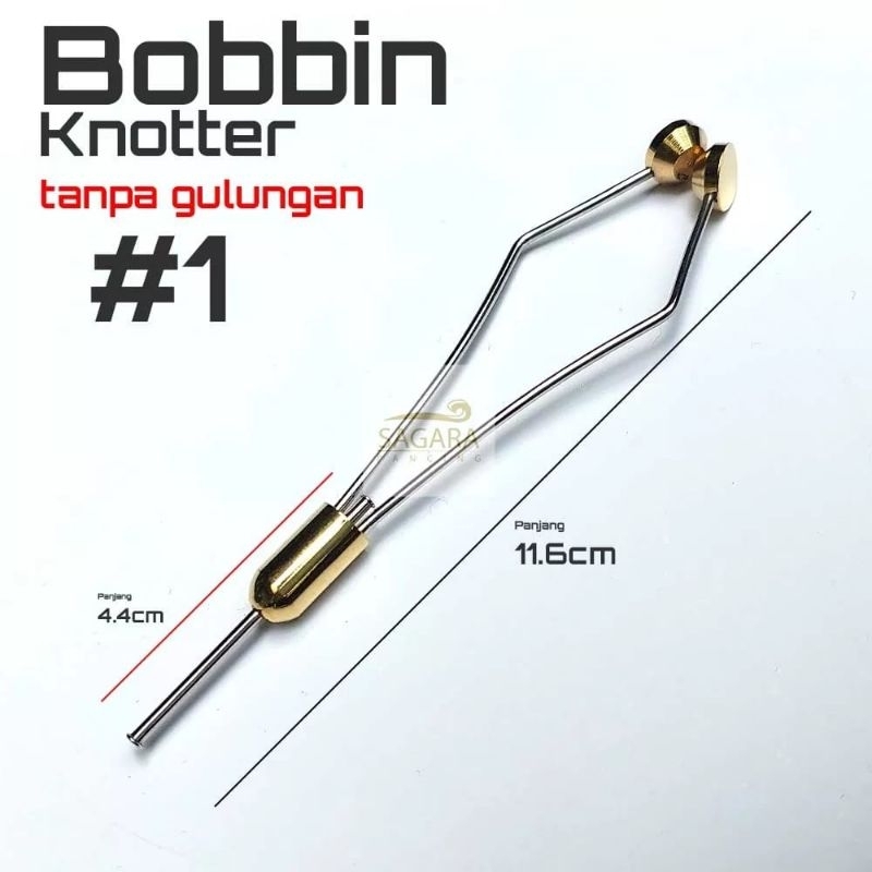 Jual Bobbin Knotter alat pemintal Assis Hook / BOBBIN FISHING KNOT BY ...
