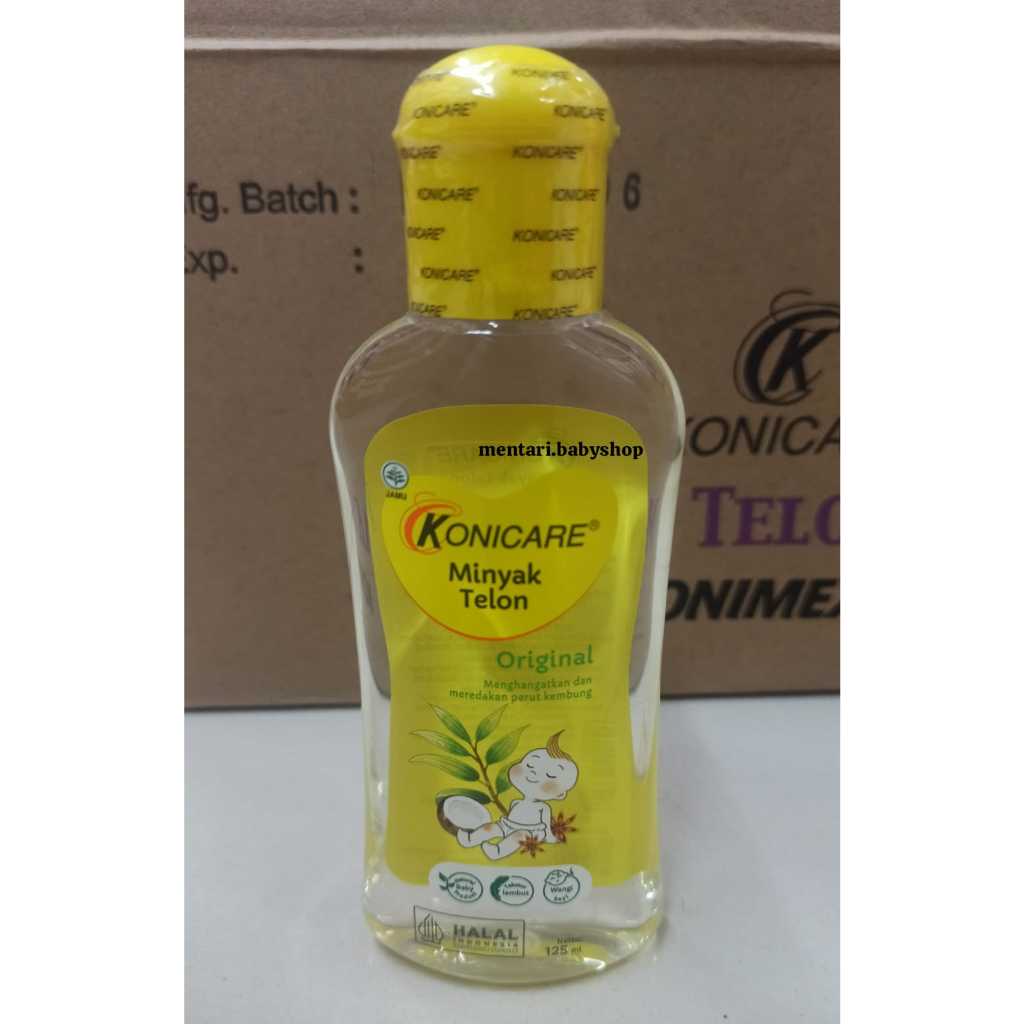 Jual Minyak telon konicare 125ml original kuning minyak telon bayi ...