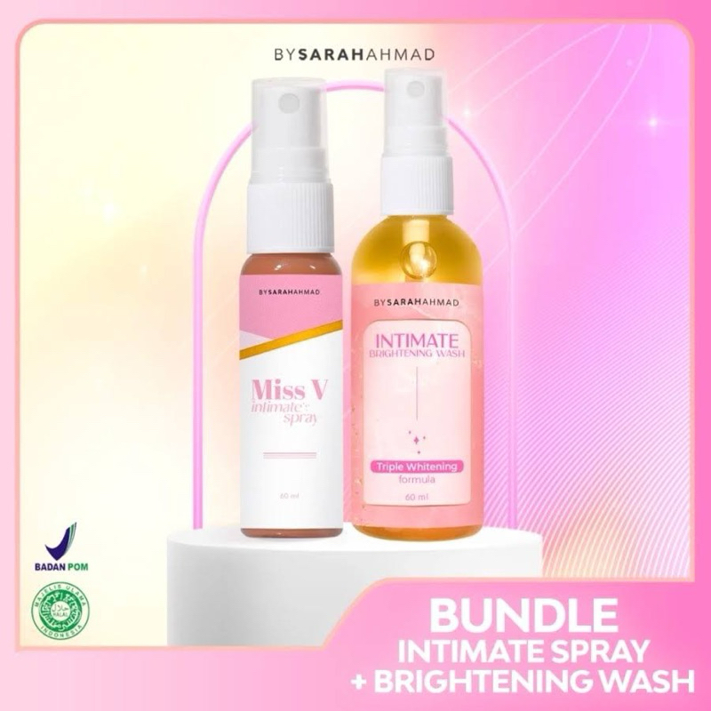 Jual PAKET BUNDLE MISS V INTIMATE SPRAY & INTIMATE BRIGHTENING WASH ...
