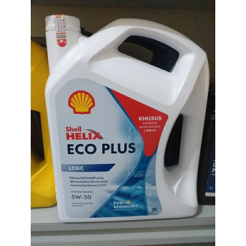 Jual Shell helix Eco plus lcgc 5w30 | Shopee Indonesia