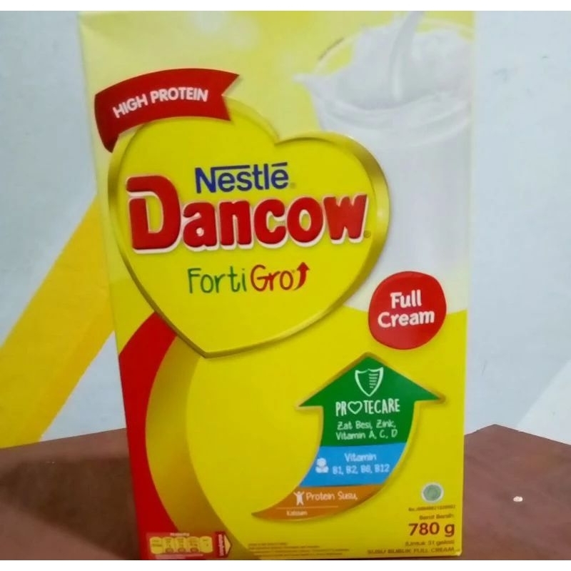Jual susu Dancow FortiGrow full cream 780 gr | Shopee Indonesia