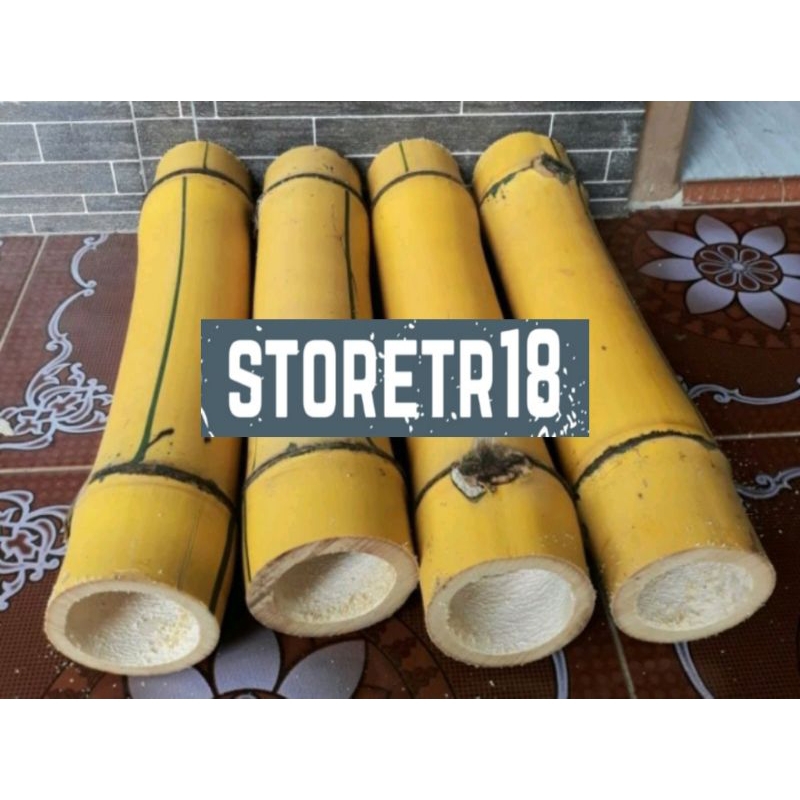 Jual Potongan Bambu Kuning Besar Asli Panjang 50 Cm | Shopee Indonesia