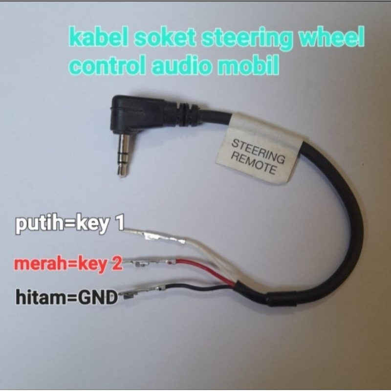 Jual KABEL REMOTE STEER/CABLE REMOTE STEERING WHEEL HEAD UNIT PIONEER ...