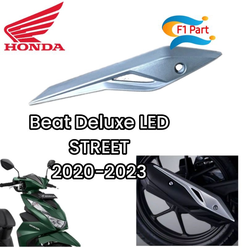 Jual Garnish cover knalpot Honda Beat Sporty 2020 Deluxe Cbs Iss All ...