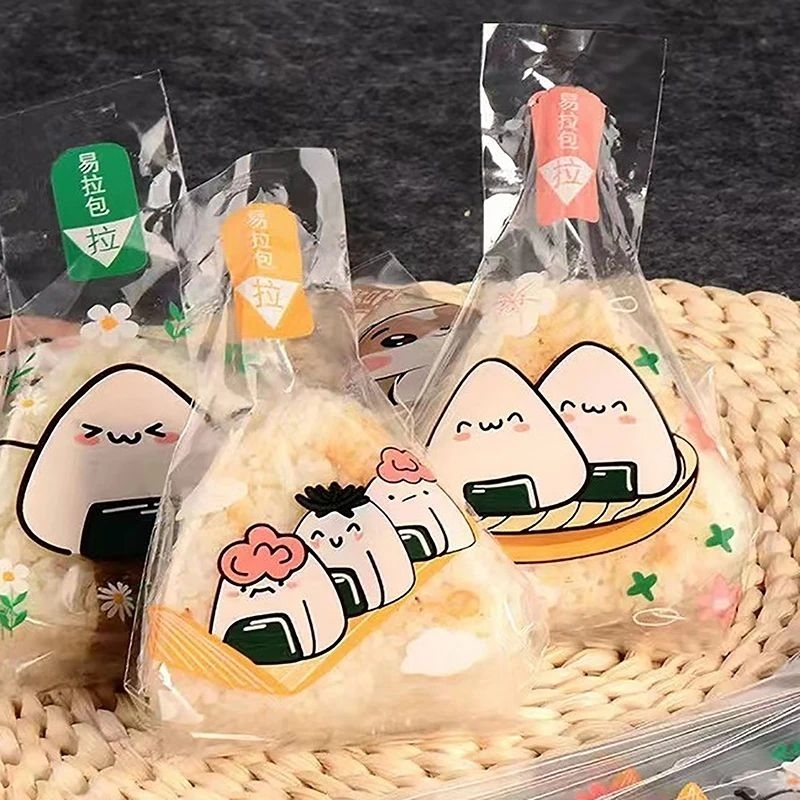 Jual BIANCA - Plastik Onigiri Motif Lucu / Plastik Pembungkus Onigiri 1 ...