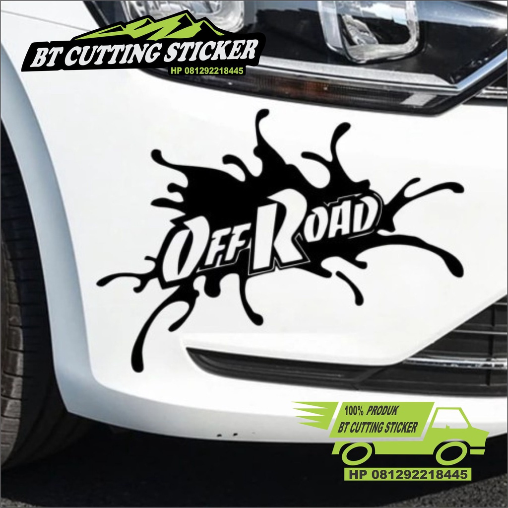 Jual stiker sticker mobil off road stiker mobil hilux stiker mobil ...