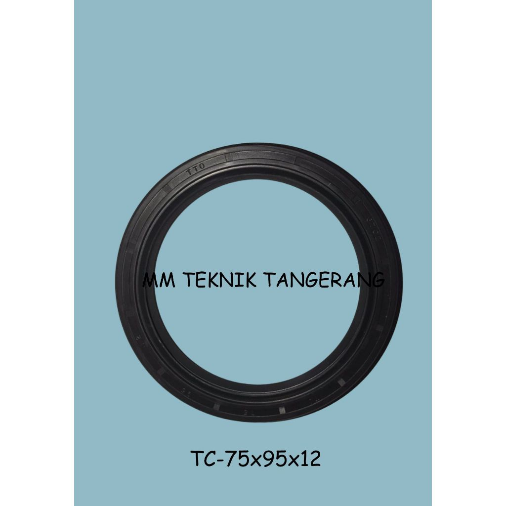 Jual Oil seal TC 75x95x12 75 x 95 x 12 karet oli sil shock breaker 75 ...