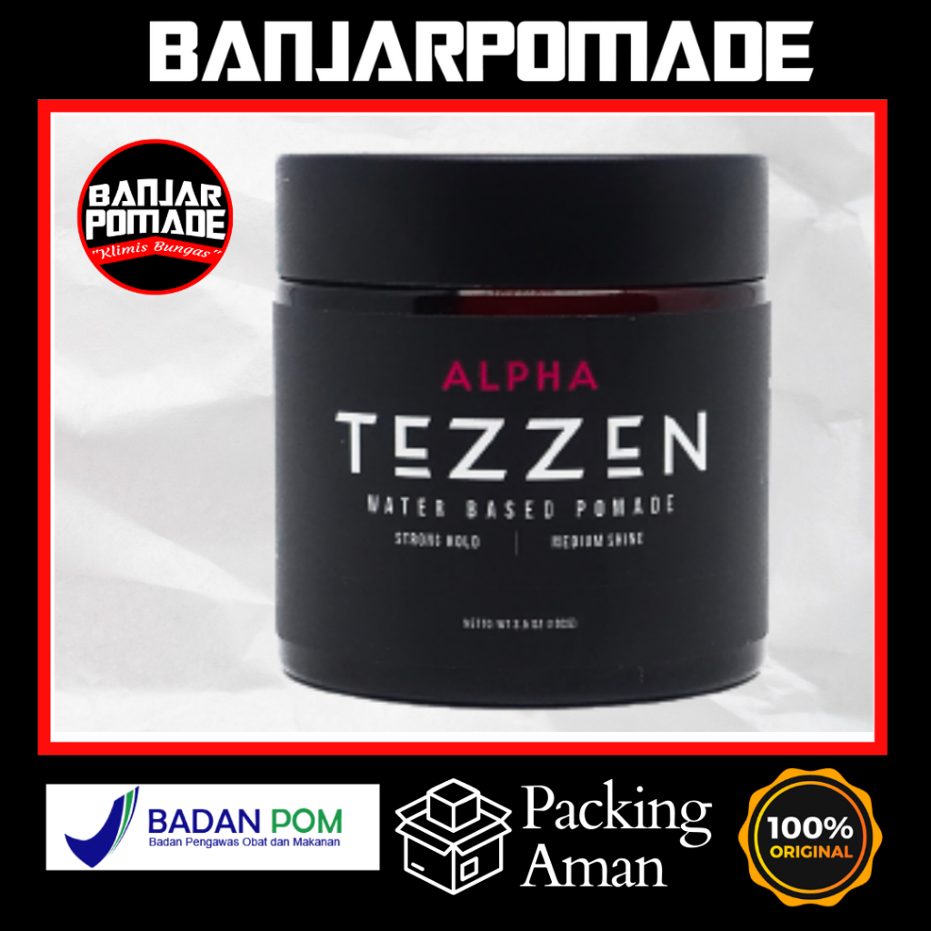 Jual Tezzen Alpha Pomade Waterbase | Shopee Indonesia