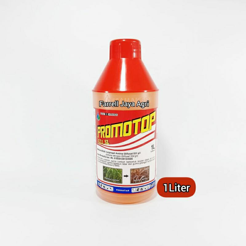 Jual HERBISIDA PROMOTOP 531SL 1LT SISTEMIK RUMPUT | Shopee Indonesia