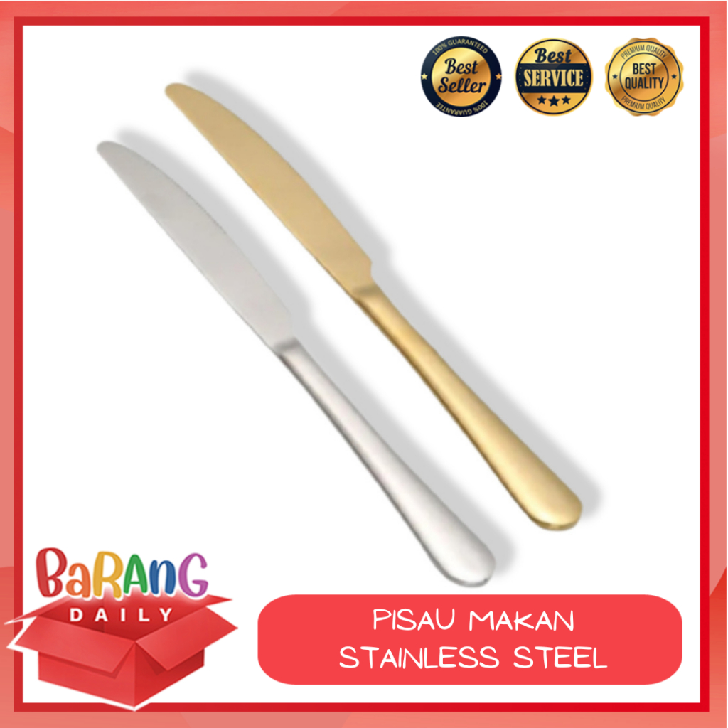 Jual Pisau Makan Stainless Steel / Steak Knife Stainless Steel / Pisau ...