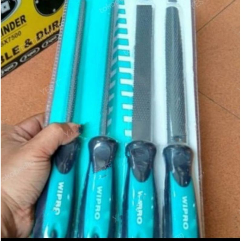 Jual Kikir tukang kayu Set 4pcs 8" inch / wipro heavy duty | Shopee ...