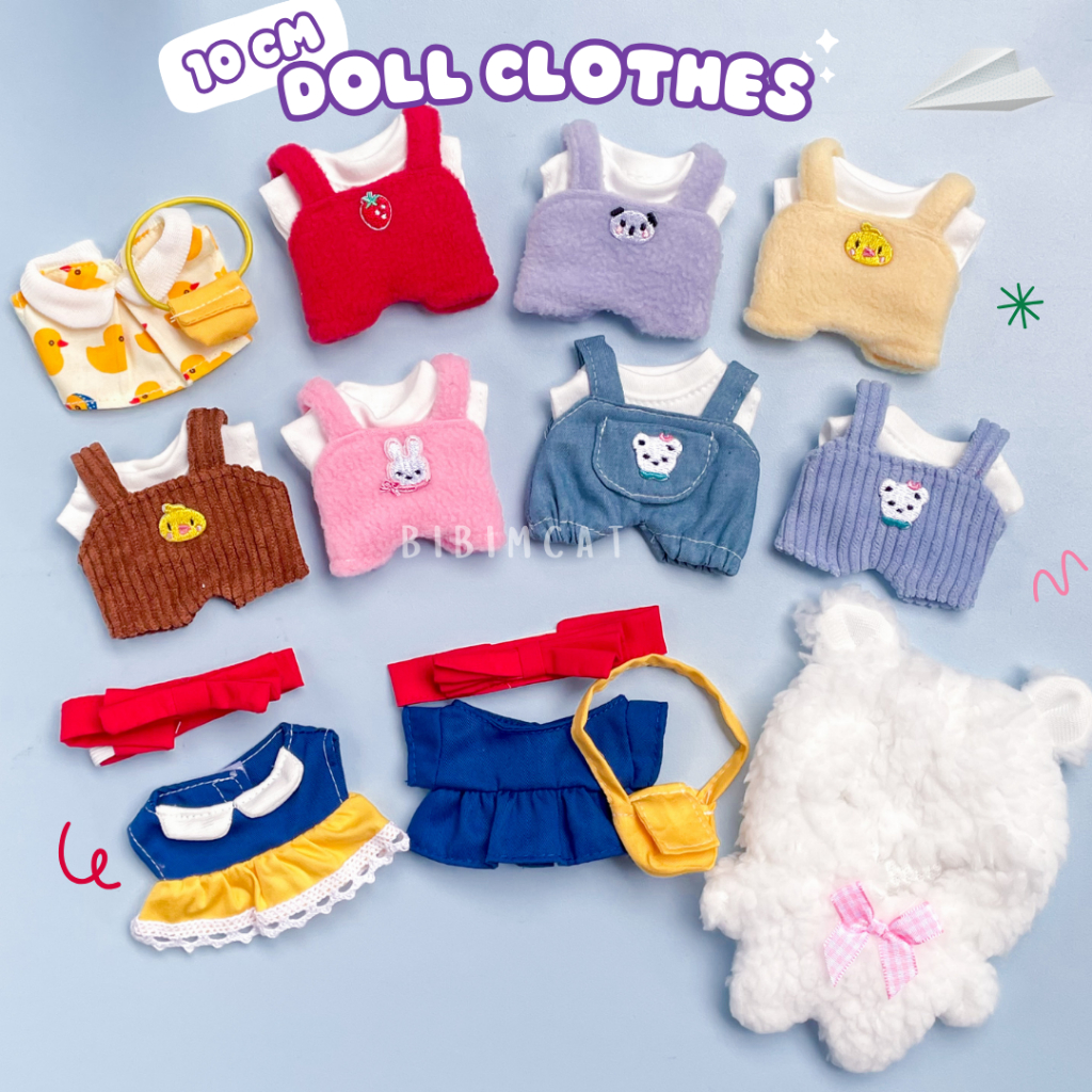 Jual [10CM] Kpop Doll Clothes / Baju Boneka Kpop | Shopee Indonesia