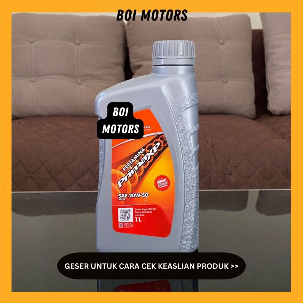 Jual [1 LITER] OLI PRIMA XP 20W-50 - 100% ORIGINAL | Shopee Indonesia