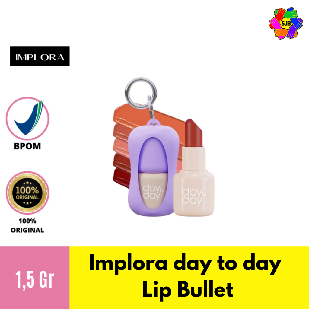 Jual Implora Day To Day Series Lip Bullet | Shopee Indonesia