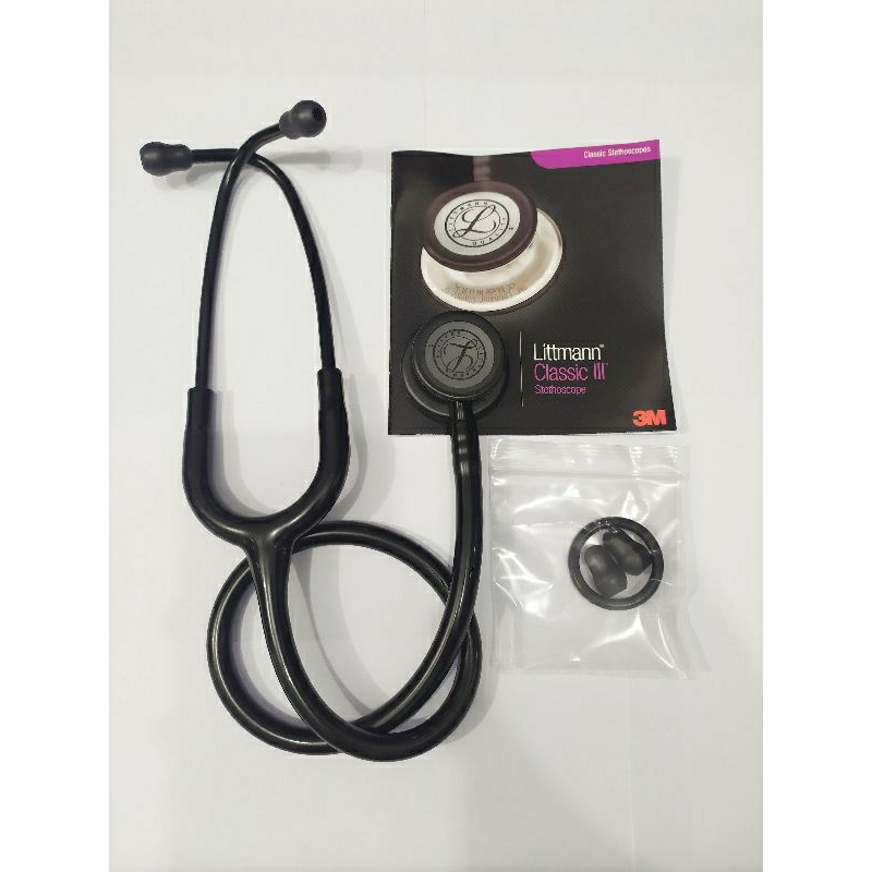 Jual Stetoskop Littmann Classic III BLACK EDITION (Full Black) — Ori 3M ...