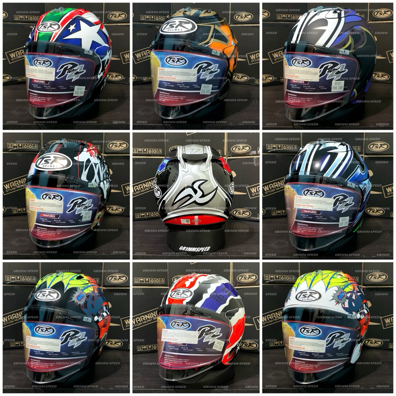Jual HELM TSR RAM 4 MOTIF - NAKANO SILVER - NAKASUGA 21 - DOOHAN ...
