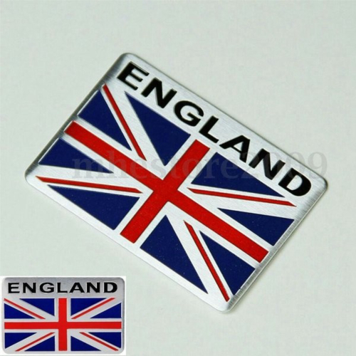 Jual Promo Logo Emblem sticker stiker 3D Almunium Bendera England ...