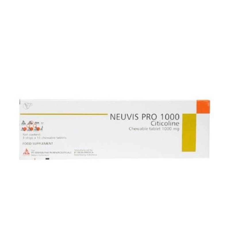 Jual Neuvis pro 1000 strip 10 tablet ( vitamin saraf mata & otak ...