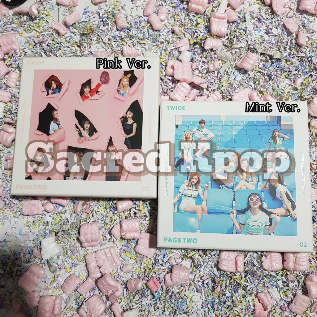 Jual TWICE Page Two [2nd Mini Album] Official Album | Shopee Indonesia